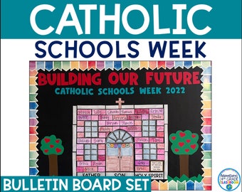 Catholic Schools Week Bulletin Board - Etsy