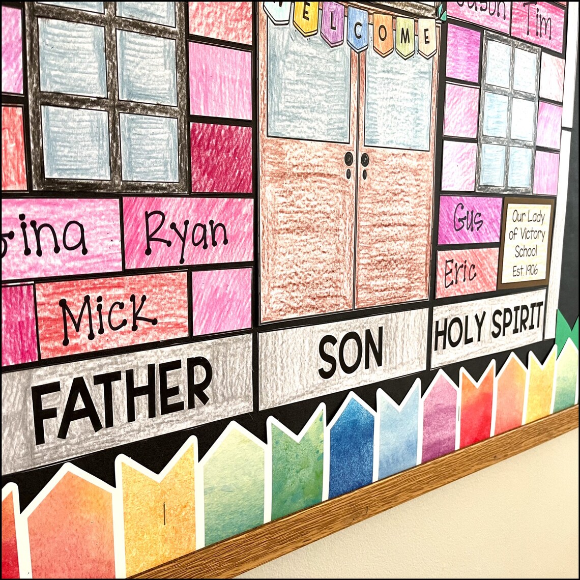 Catholic Schools Week Bulletin Board Set - Etsy