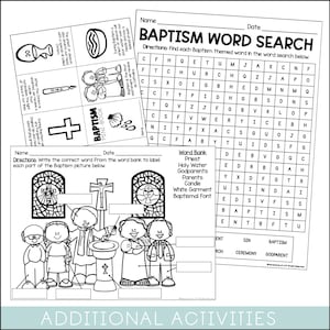 Baptism | Catholic - Etsy