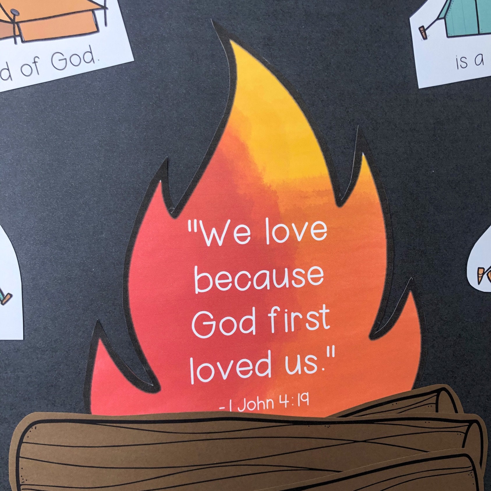 Back to School Bulletin Board | Catholic | Camping - Etsy