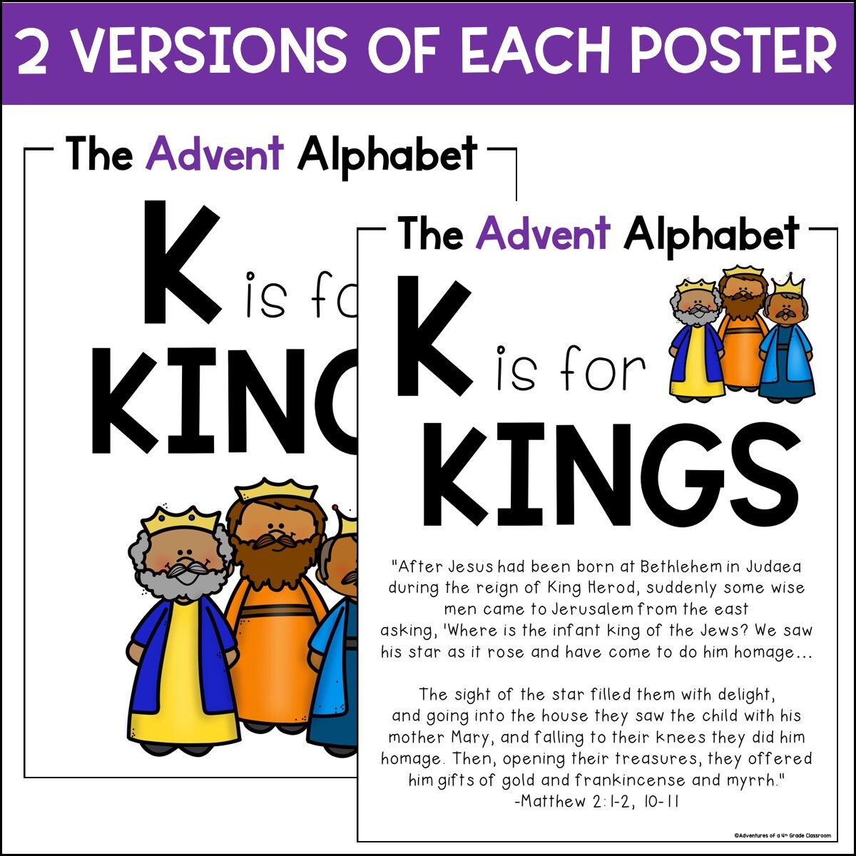 Advent Alphabet & Booklet | Primary Grades - Etsy