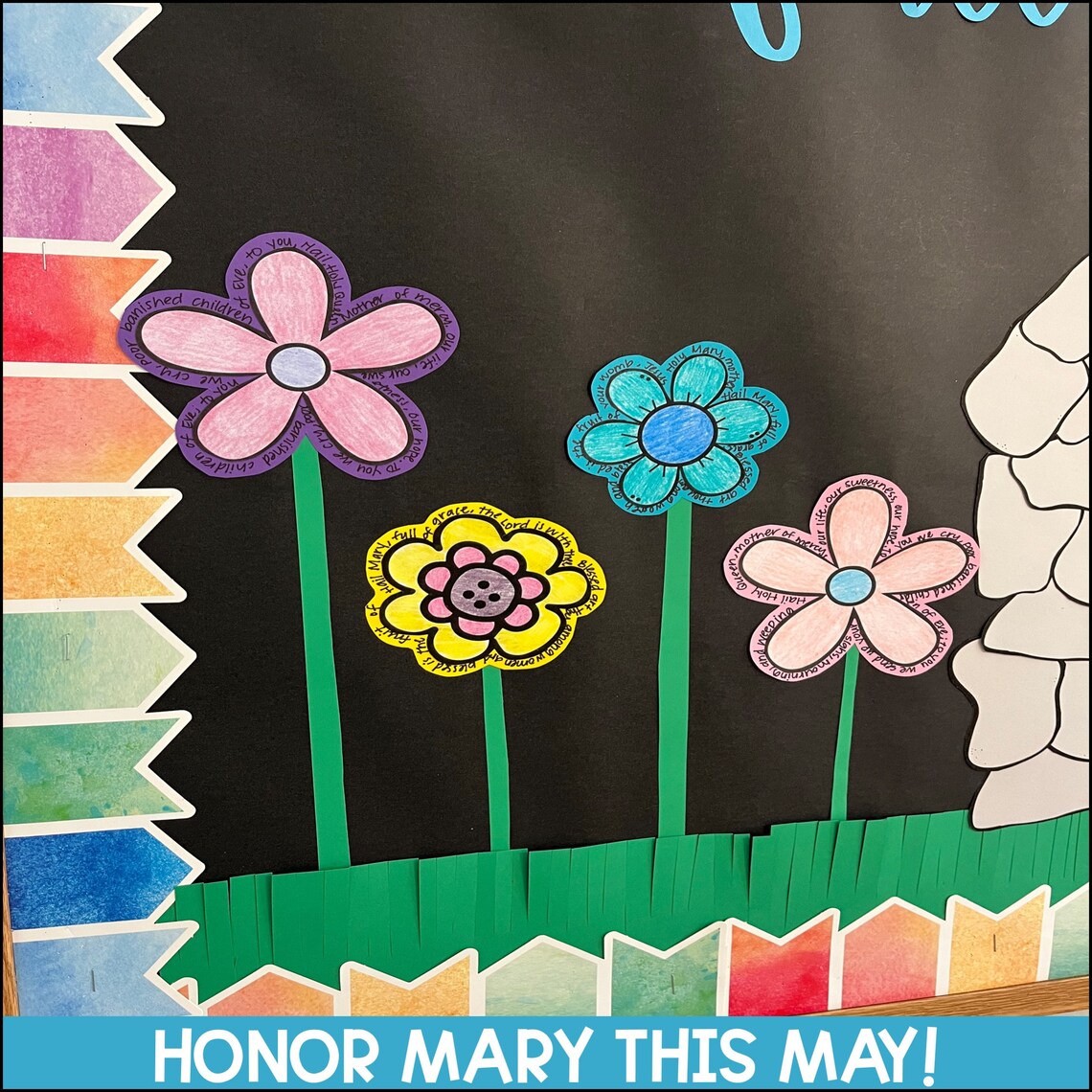 May Crowning Bulletin Board | Catholic - Etsy
