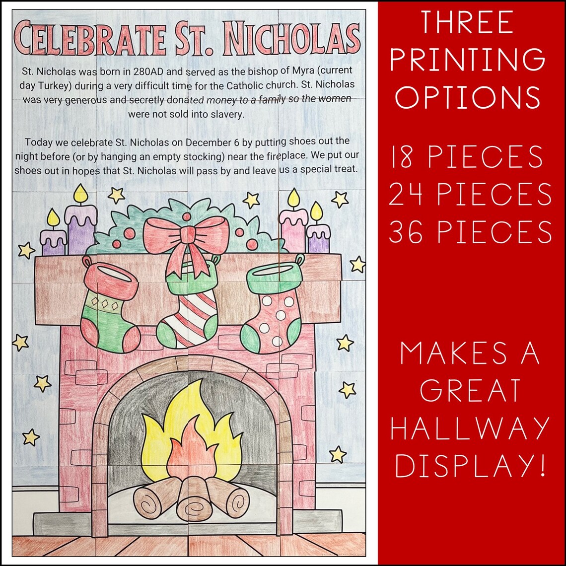 St. Nicholas Collaborative Posters | St. Nick - Etsy