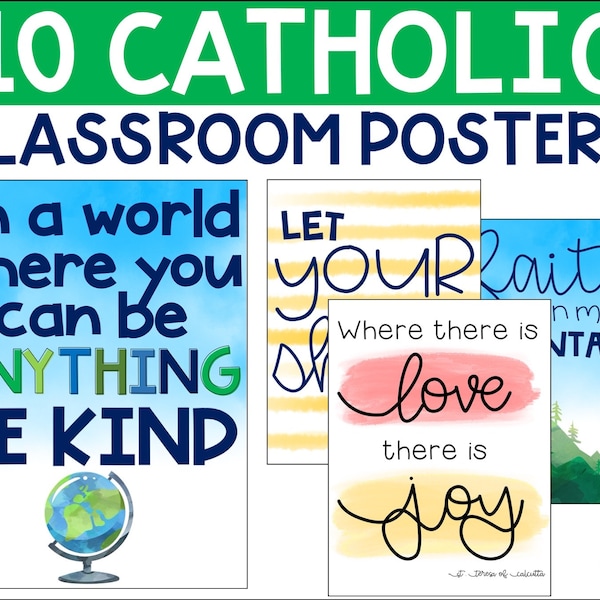 Religious Posters - Etsy