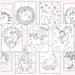 40 Coloring Book Pages for Girls, Boys, Kids, Adults Unicorn Birthday ...