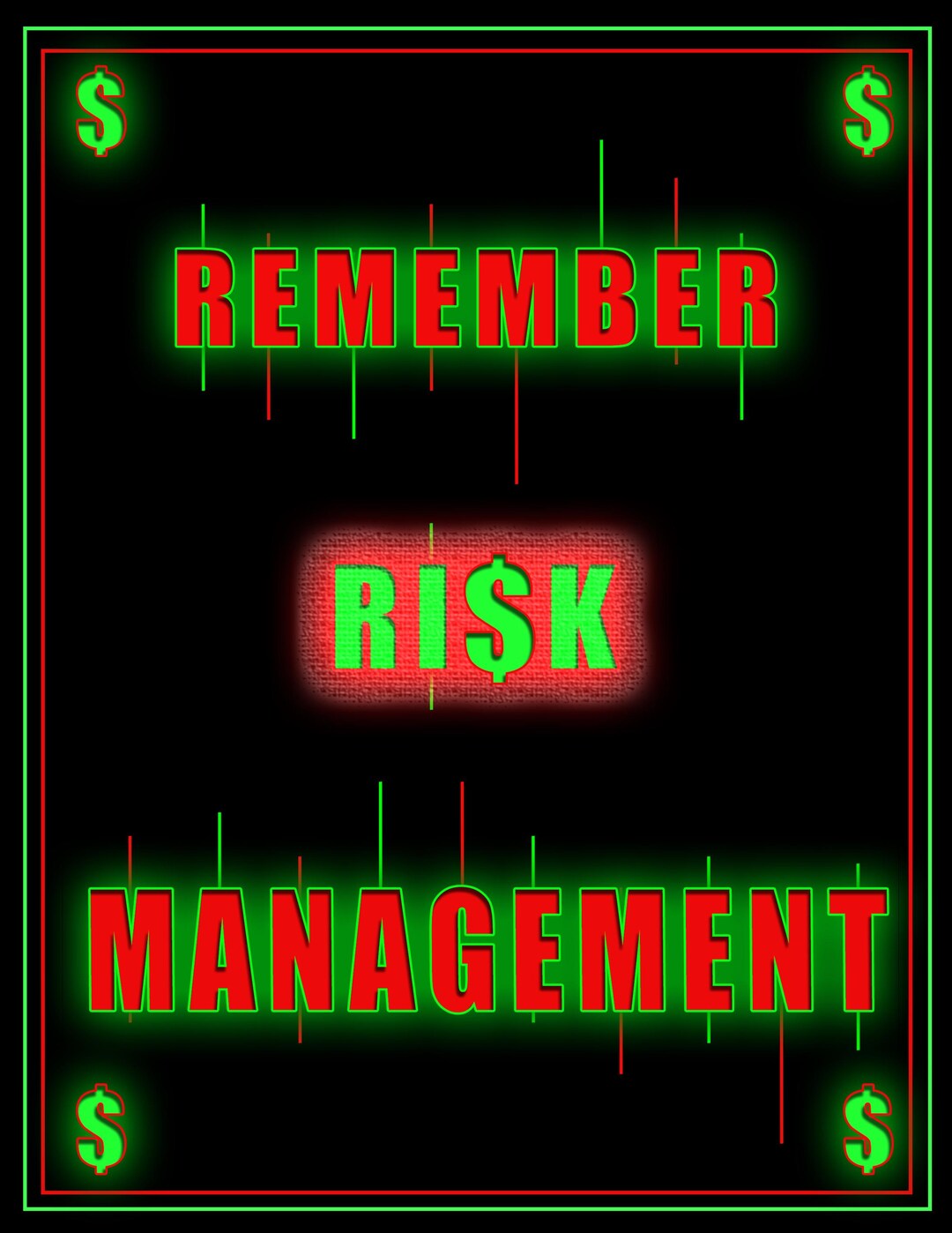 Remember Risk Management Printout - Print, Add to a Vertical Picture ...