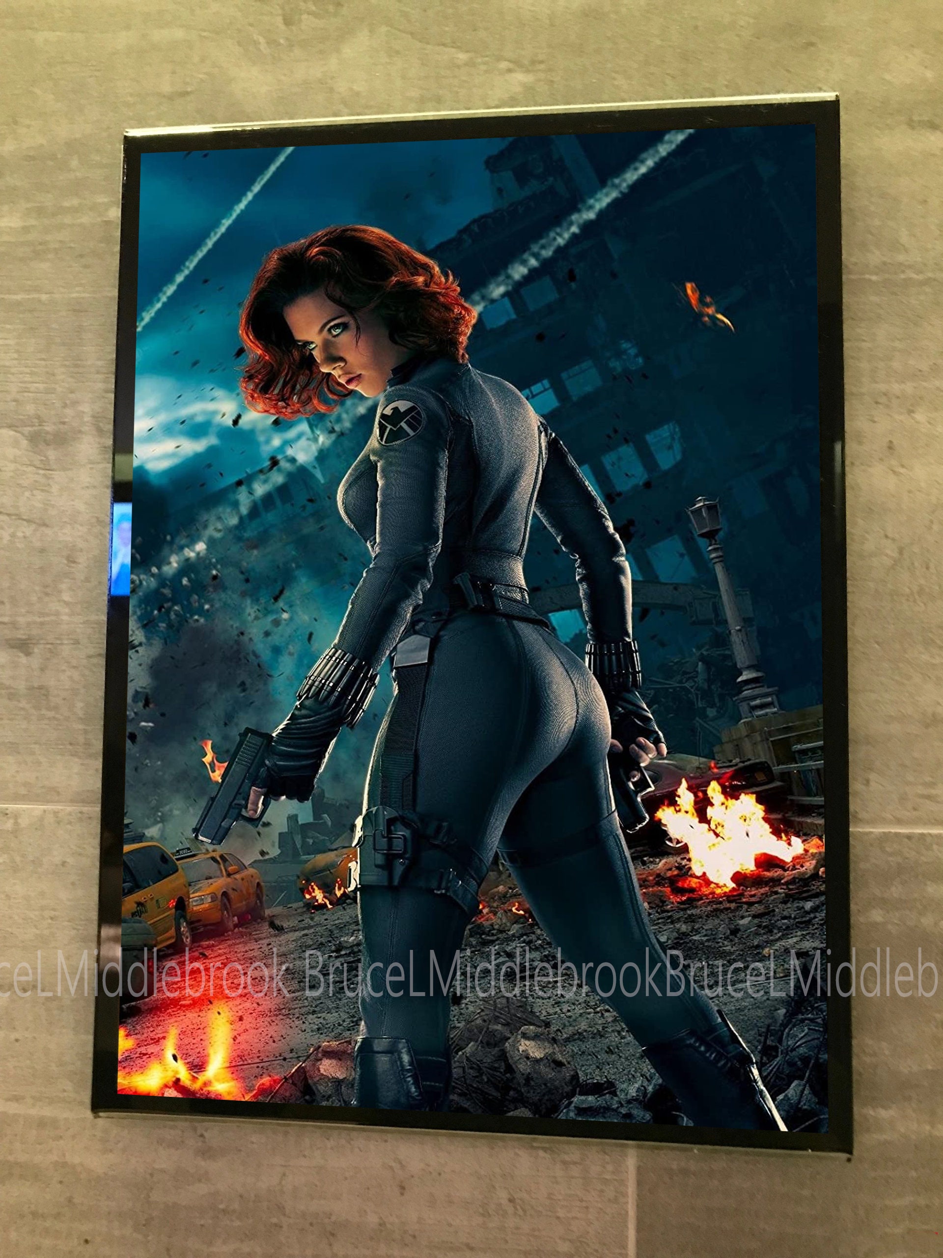The Avengers Black Widow 2012 Movie Poster