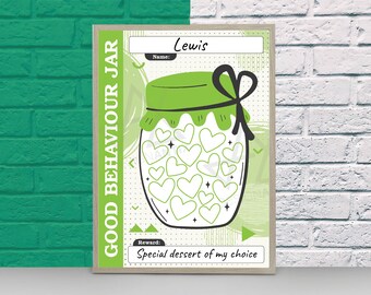 Behaviour Rewards Jar, Classroom, Teacher, ADHD, Rewards Jar, Instant ...