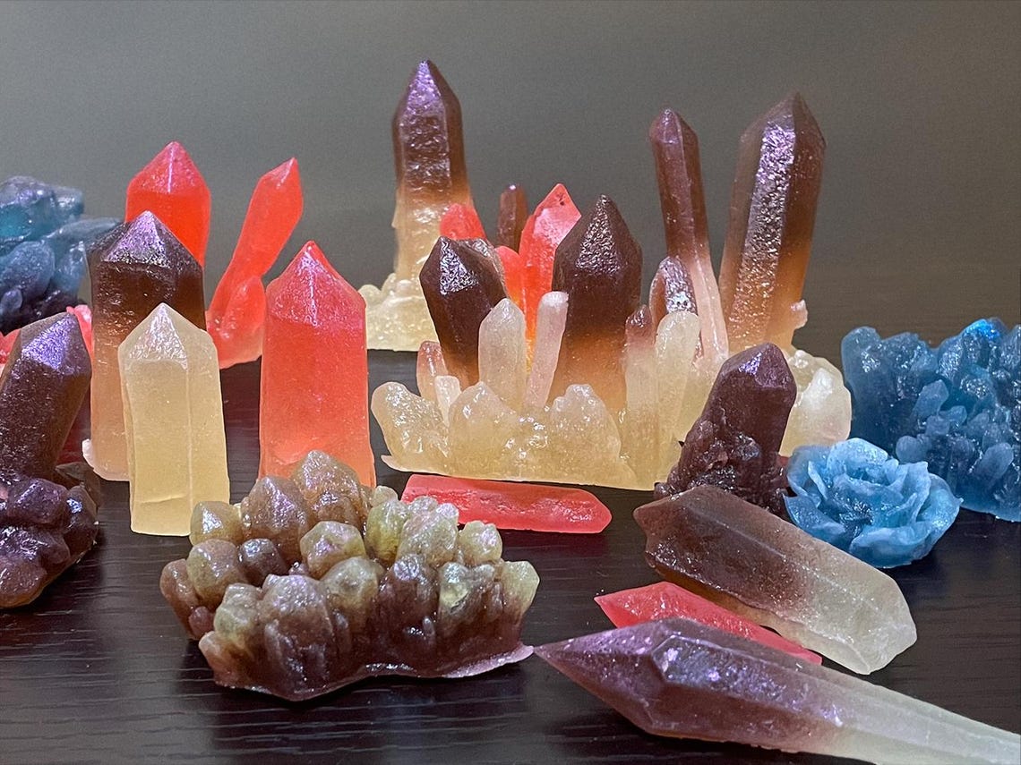 Edible Crystal Candy: Mystery Treasure Box Surprise - Etsy