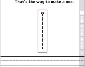 Number Formation Rhymes Printable Fun & Educational PDF for Kids ...