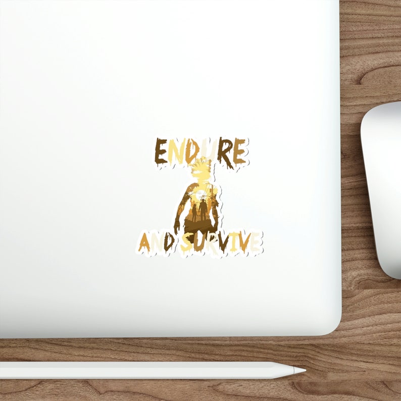 The Last OF Us Endure and Survive Sticker Joel and Ellie Decal Stickers ...