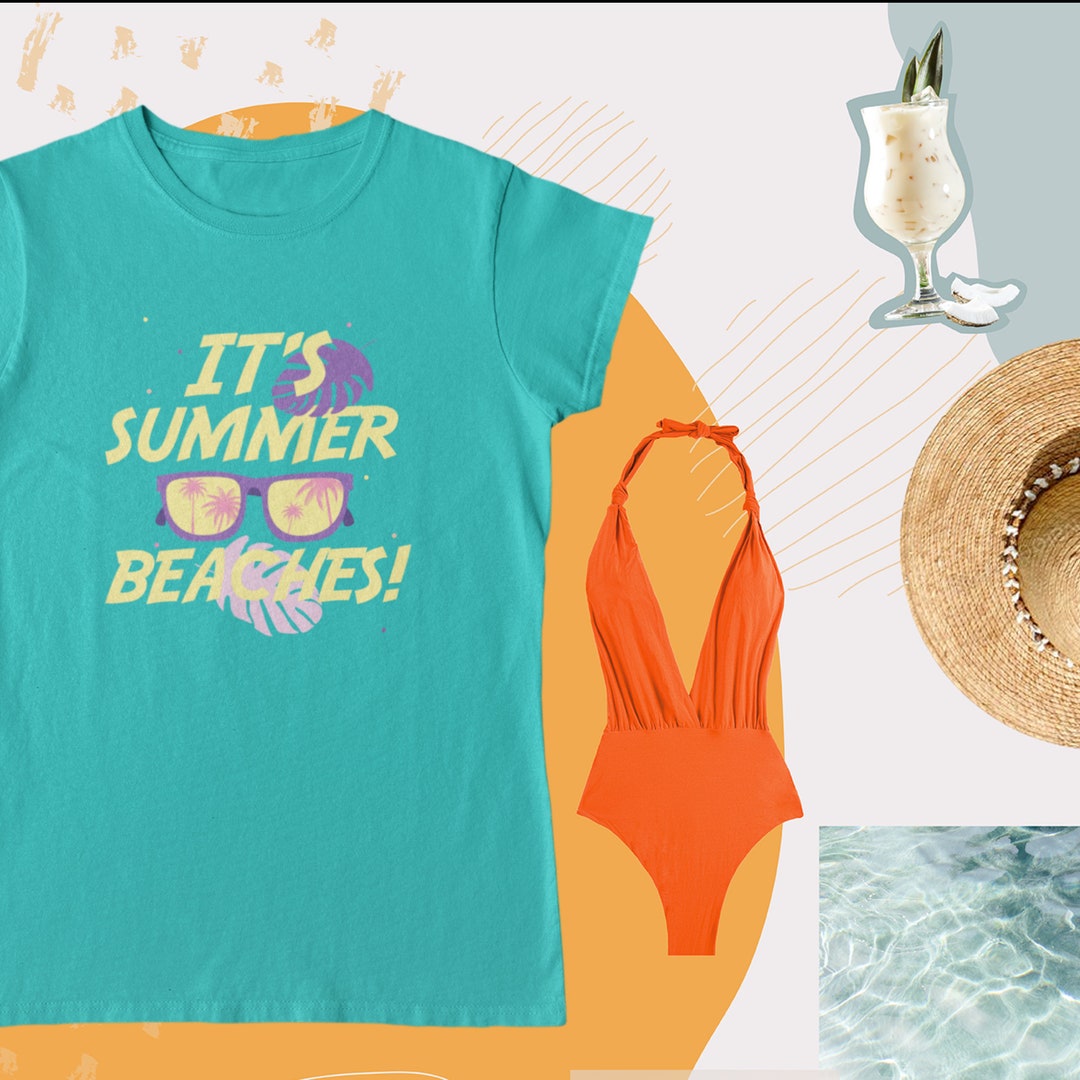 Summer Beach Shirt, Girls Summer Beaches Shirt. Vacay T-shirt, Its ...