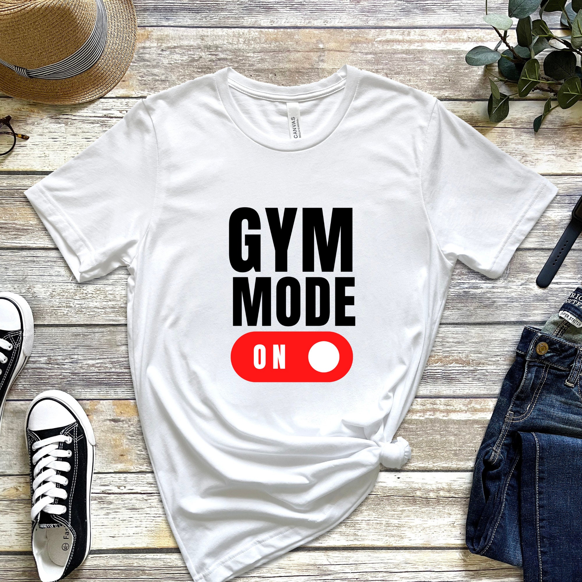 Funny Workout Shirt for Men Motivational Weightlifting T-shirt Men's ...