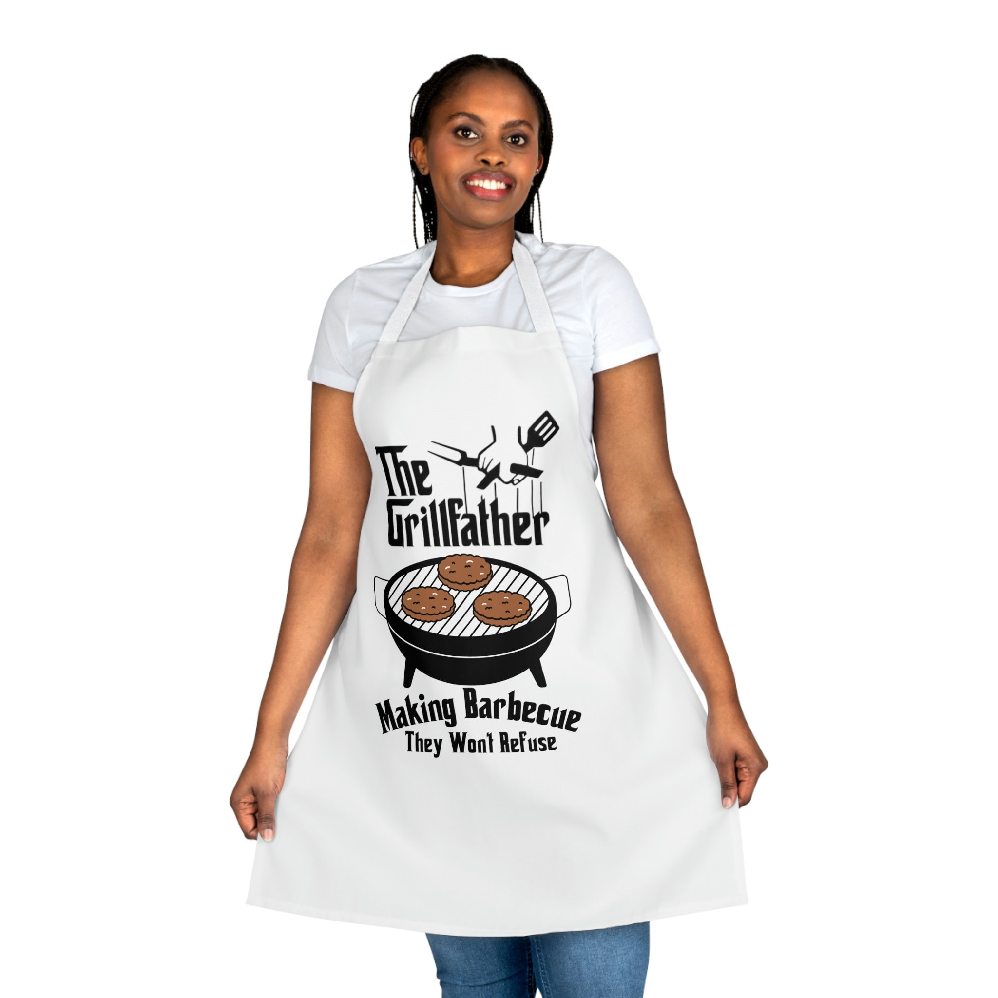 The Grill Father Apron, Funny Cooking Gift for Men - Etsy