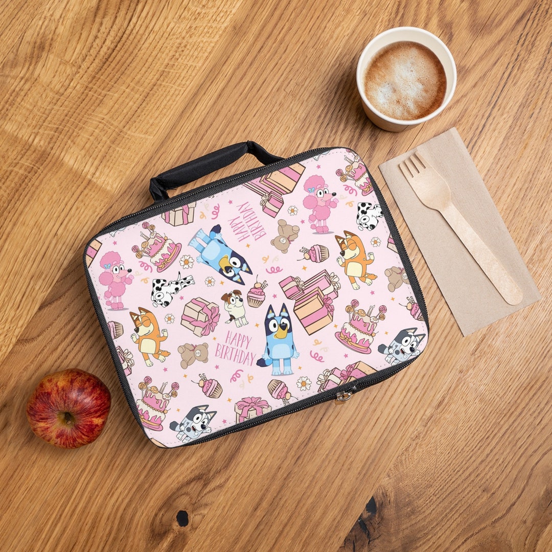 Bluey Lunch Bag Bluey Lunchbox Bluey Bag Kids Lunch Bag - Etsy