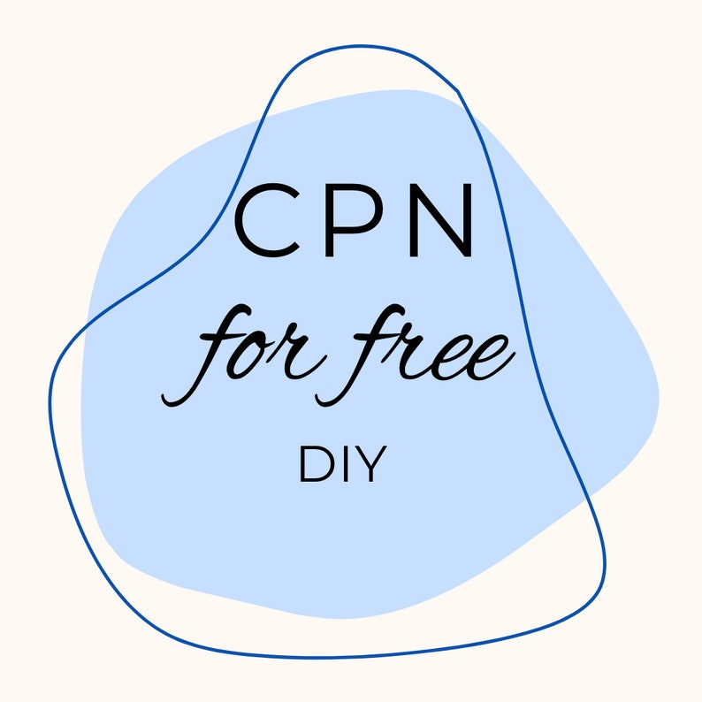 Cpn, Cpn Guide, Diy Cpn, Cpn Tutorial, Cpn for Sale, How to Get a Cpn - Etsy