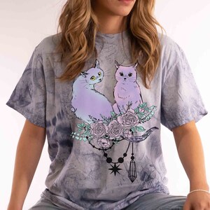 Pastel Goth Shirt, Pastel Gothic Tshirt, Kawaii Cat Shirt, Pastel Goth ...