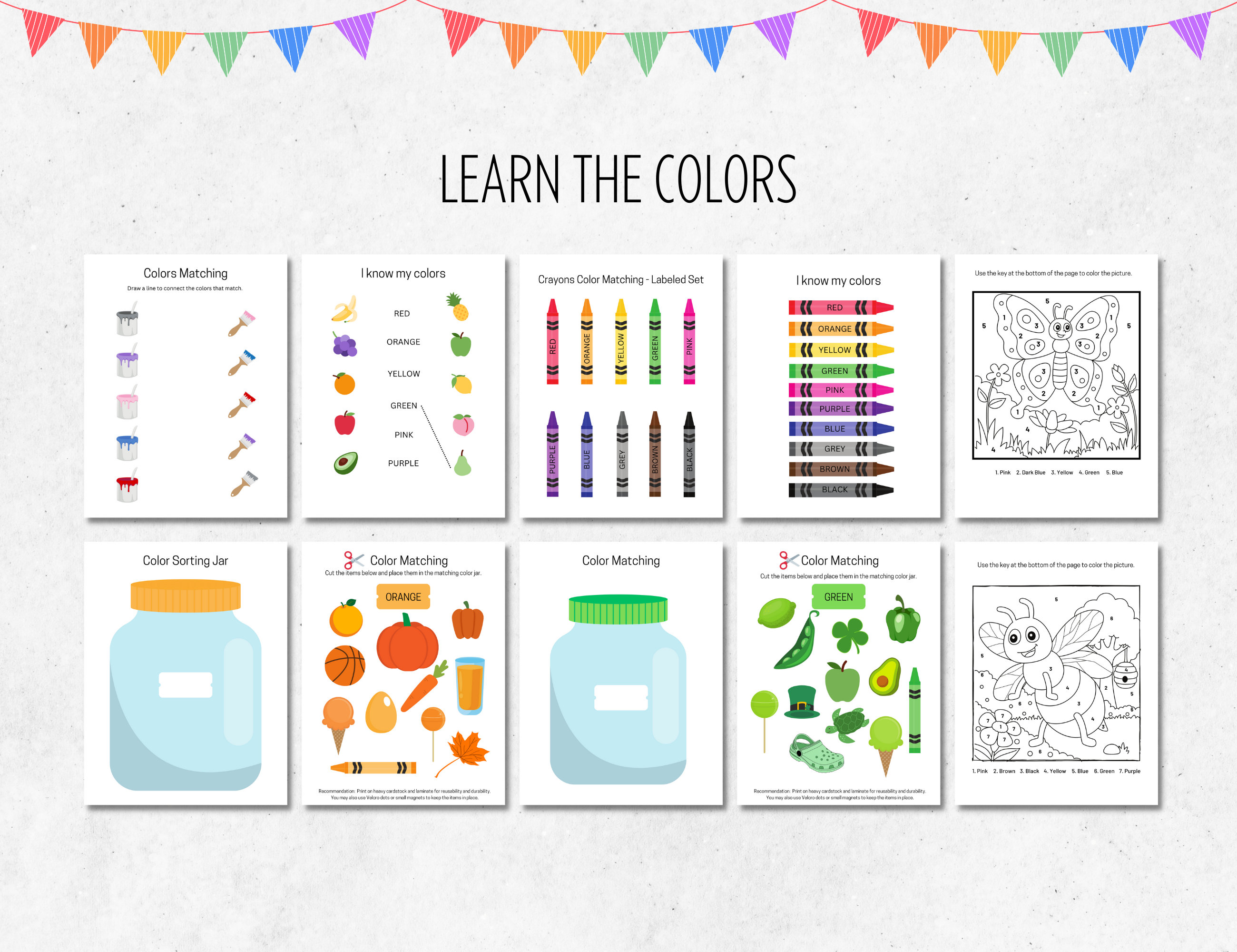 Preschool Pre-k Bundle Kindergarten Learning Bundle Morning Menu ...