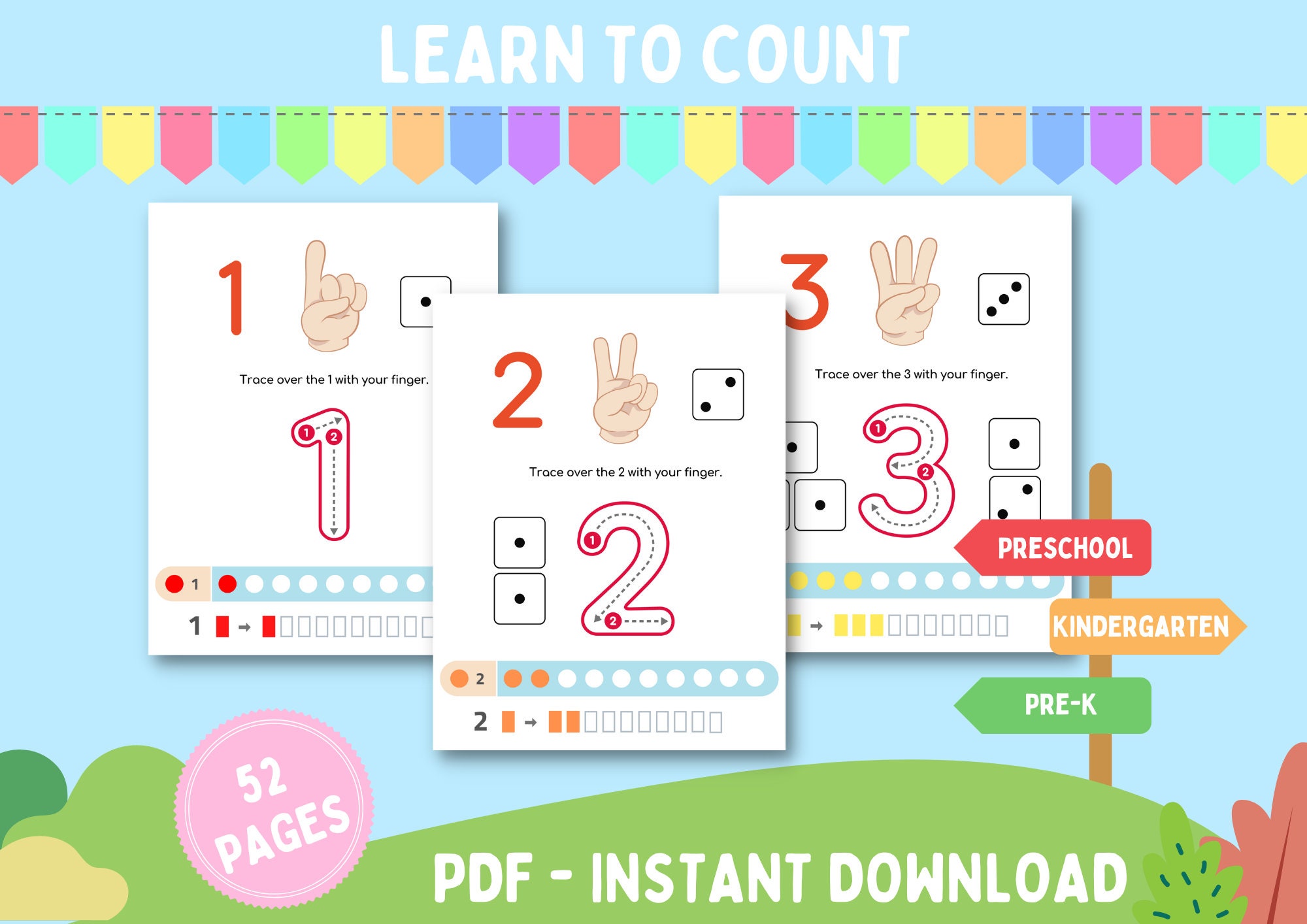 Learn the Numbers, Learn to Count, Preschool Activities, Kindergarten ...