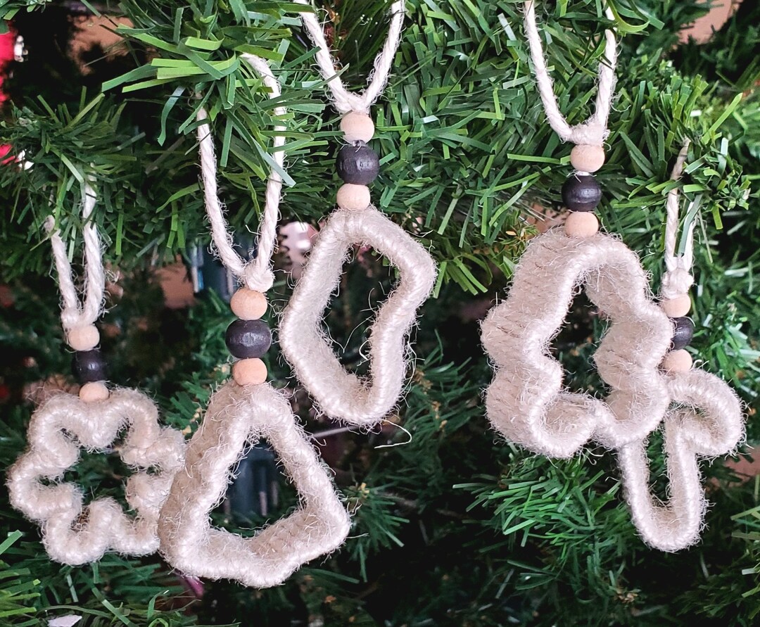 Cookie Cutter Mini Tree Ornaments - Etsy