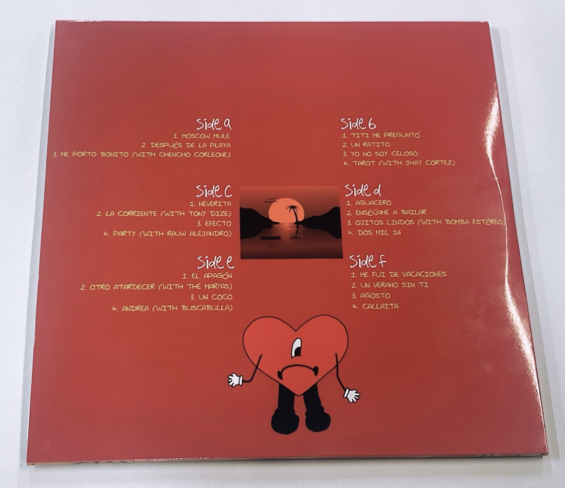 Bad Bunny Un Verano Sin Ti 3LP Vinyl Limited Color 12 - Etsy España