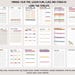 School Teacher Planner Printable Calendar 2025 Colourful Monthly ...