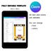 Back to School Photo Frame Editable in Canva, First Day of School Photo ...