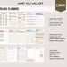 School Teacher Planner Printable Calendar 2025 Colourful Monthly ...