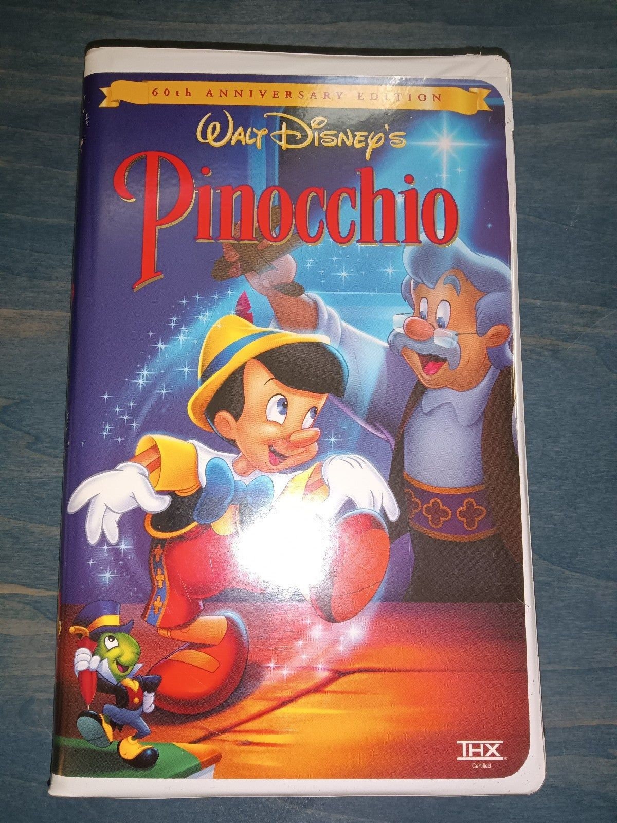 Pinocchio VHS 60th Anniversary Edition - Etsy