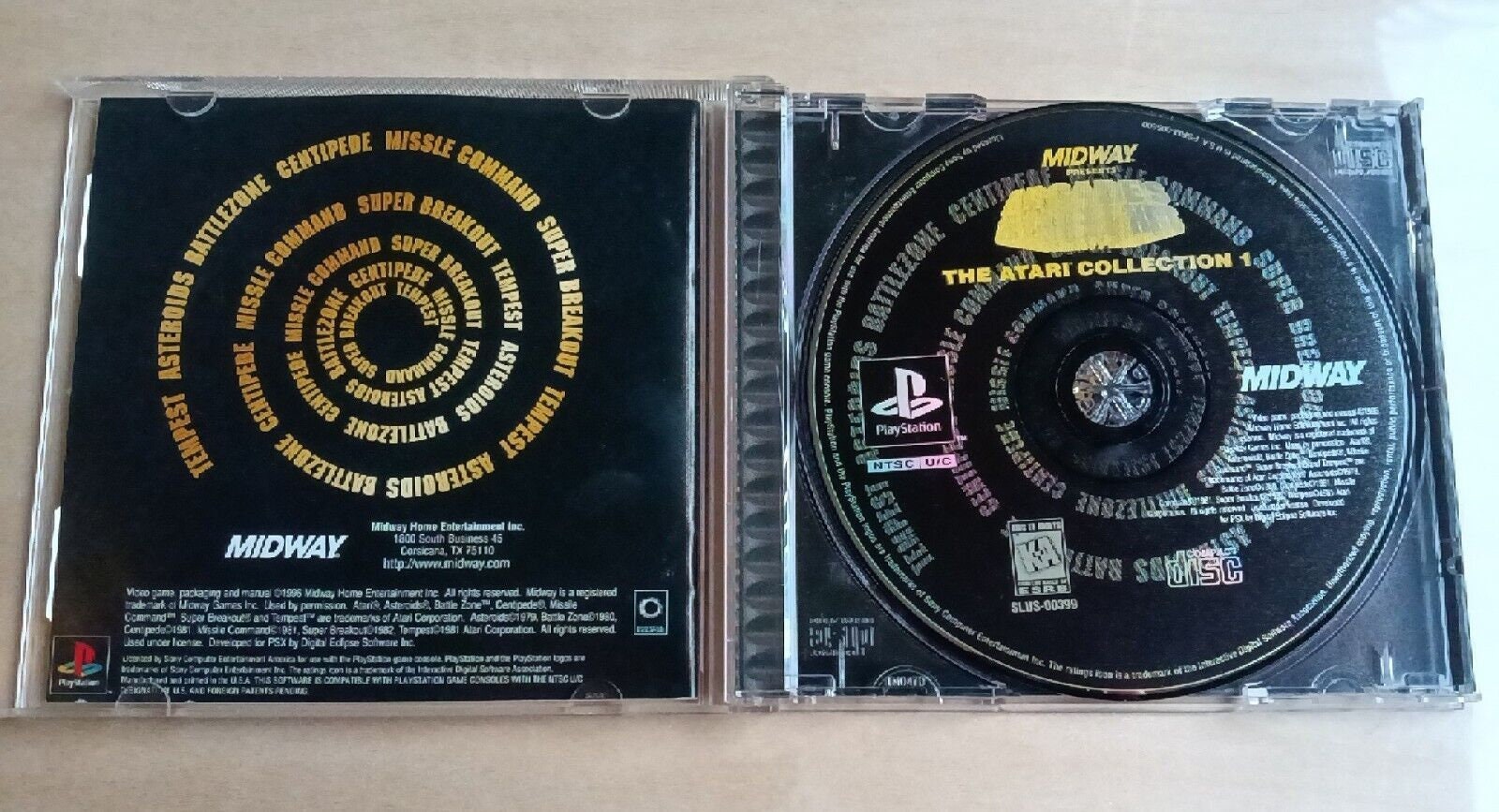 Arcade's Greatest Hits: the Atari Collection 1 sony - Etsy