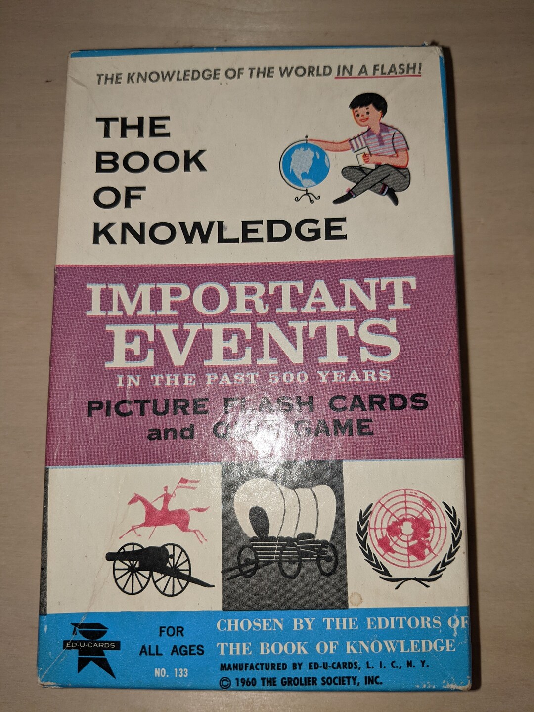 The Book of Knowledge Picture Flash Cards 1960 - Etsy
