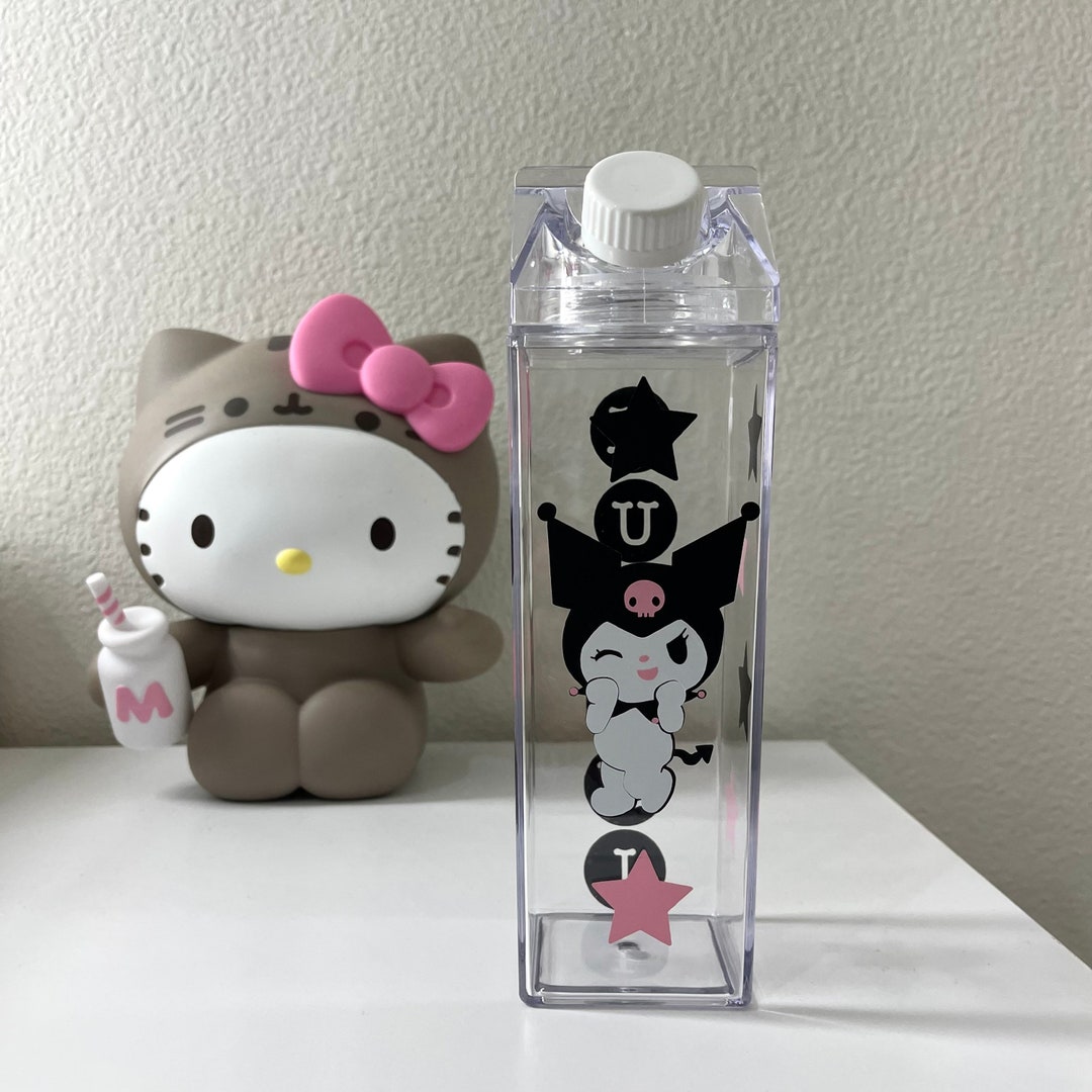 Kuromi Sanrio Kawaii Hello Kitty Sanrio Cup Milk - Etsy