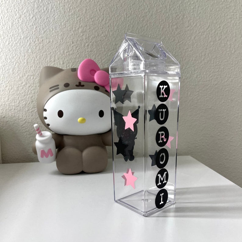 Kuromi Sanrio Kawaii Hello Kitty Sanrio Cup Milk - Etsy