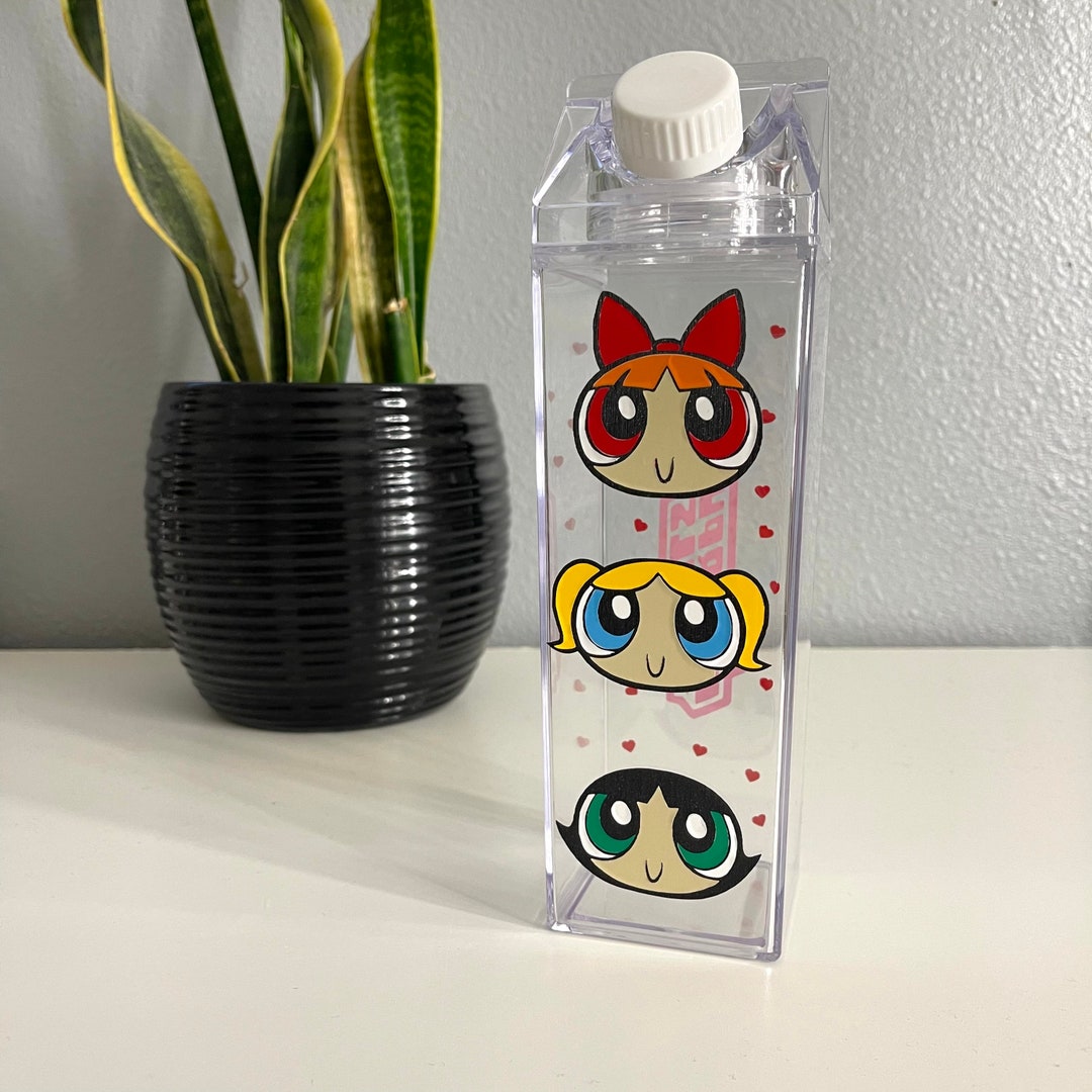 Powerpuff Girls Milk Carton Water Bottle Coffee Cup - Etsy