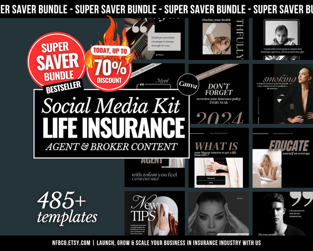 Life Insurance Facebook Instagram Content Agent Branding | Insurance ...