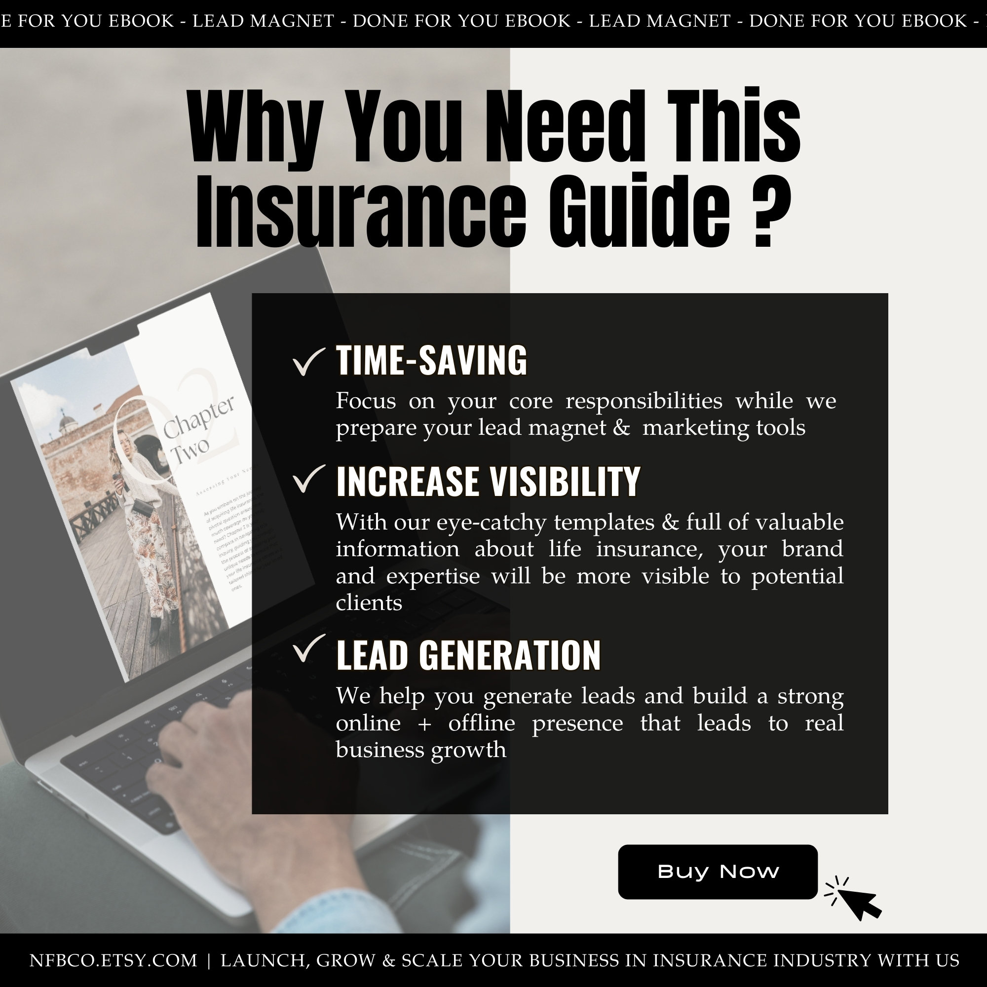 Insurance Client Guide Client Onboarding Printable Ebook Lead Magnet ...