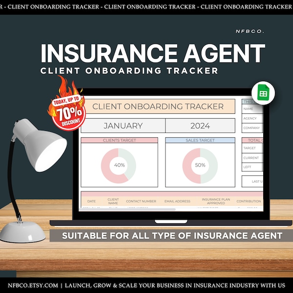 Insurance Excel Template - Etsy