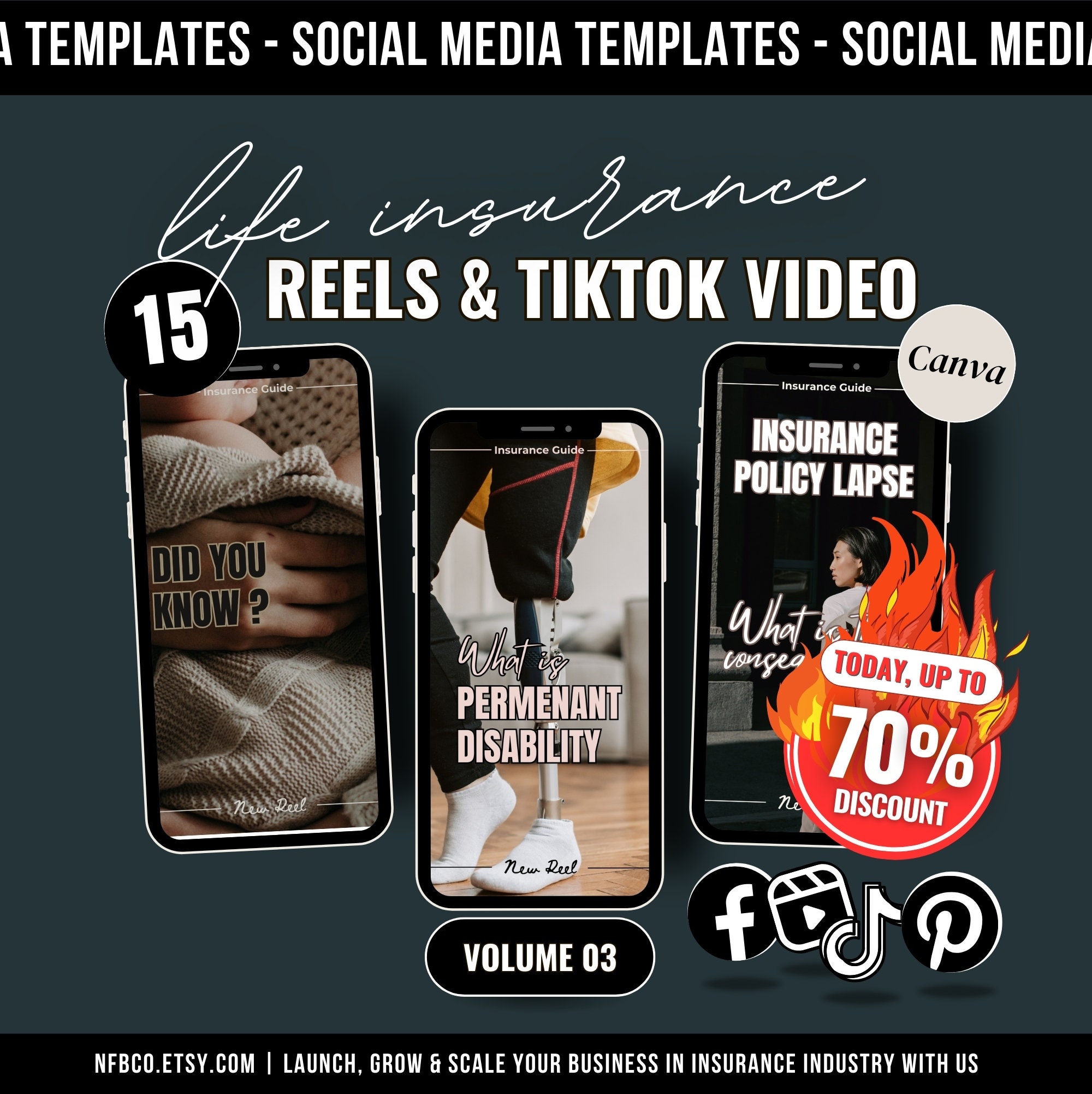 Insurance Reels Video + BONUS Reels Cover, Insurance Agent Video ...