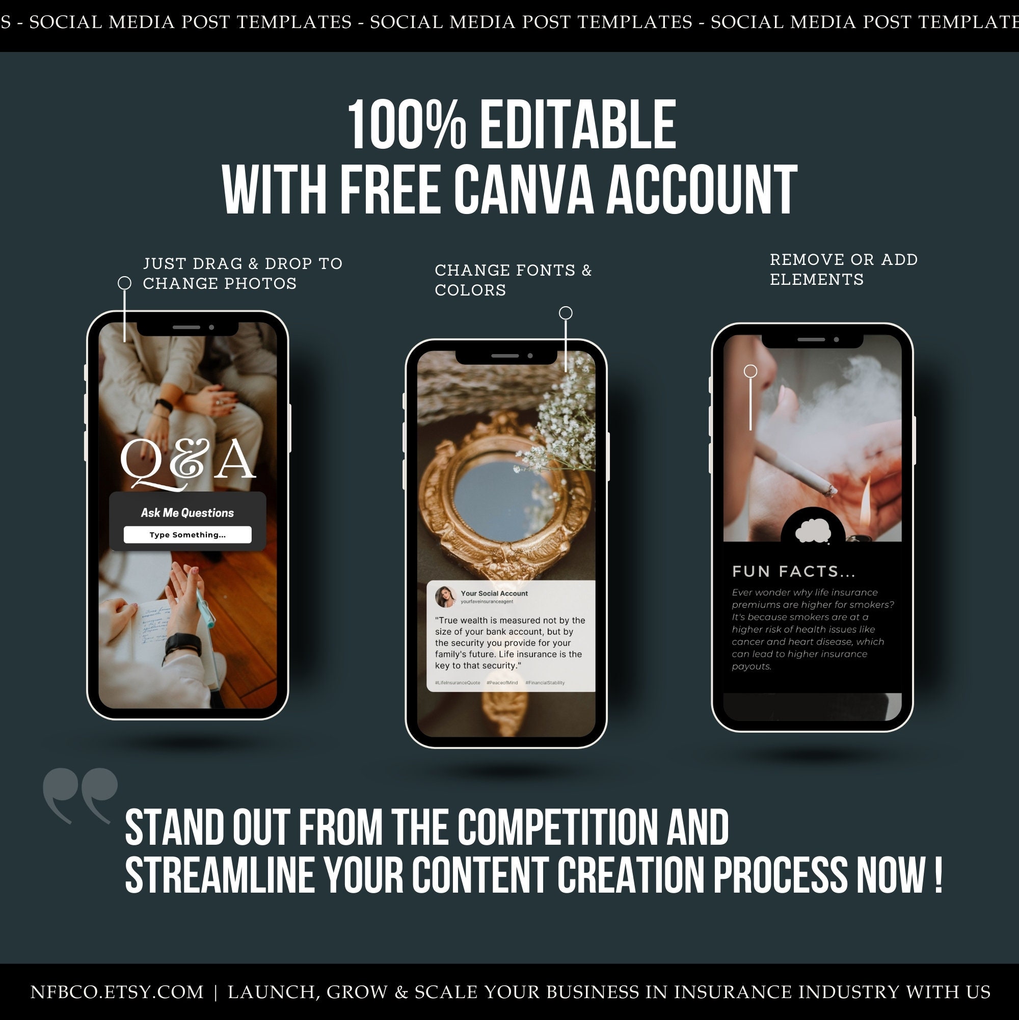 Life Insurance Engaging Instagram Story Content, Life Insurance Social ...