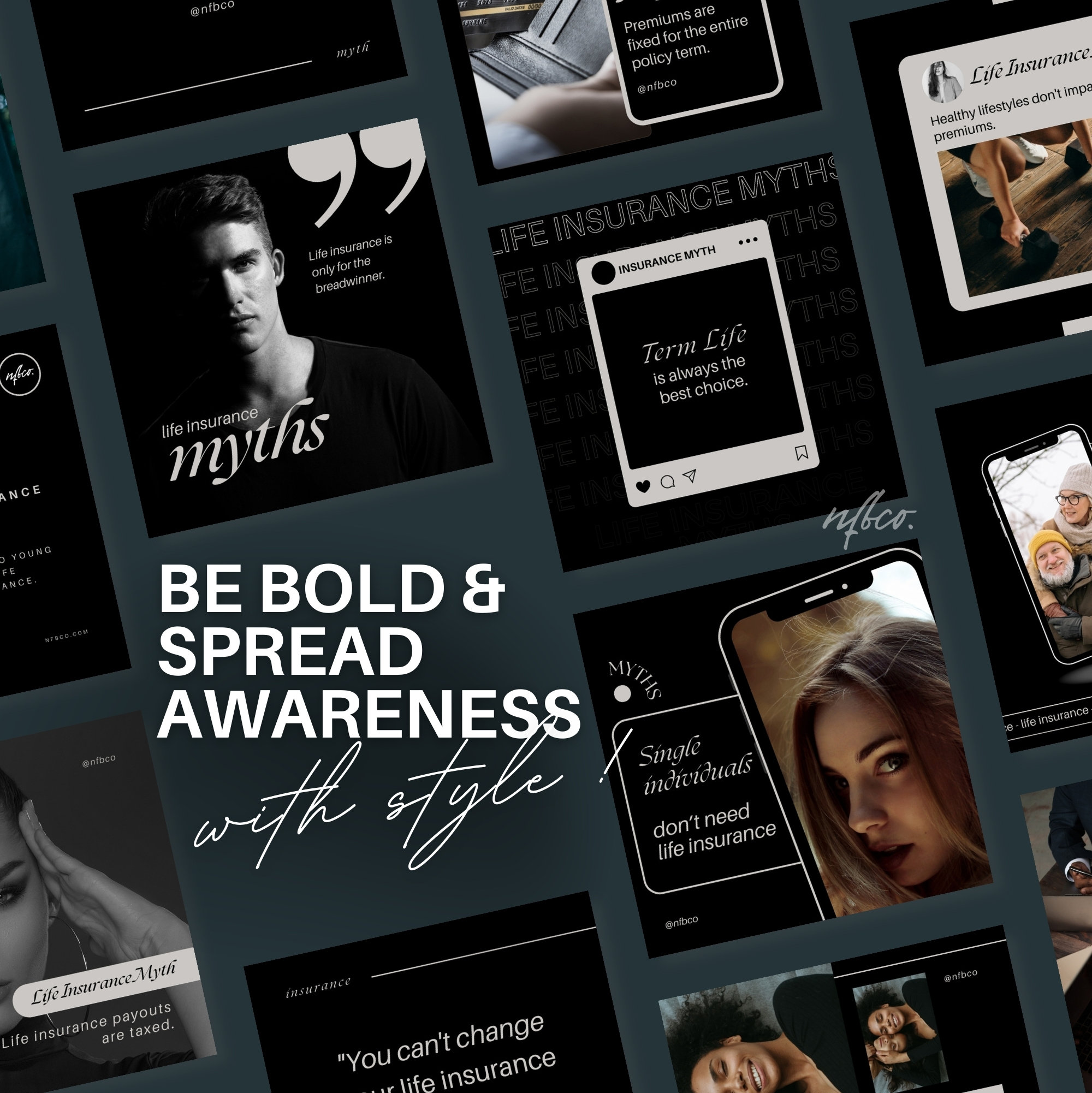 Life Insurance Instagram Post, Insurance Broker Social Media Marketing ...