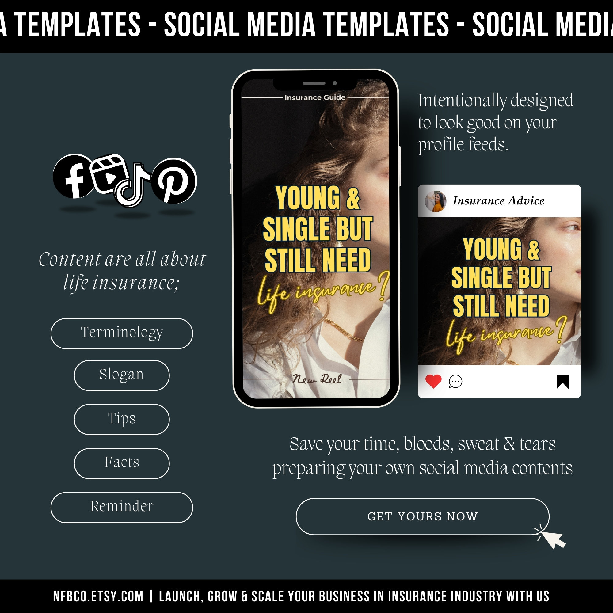 Insurance Reels Video BONUS Reels Cover, Insurance Agent Video ...