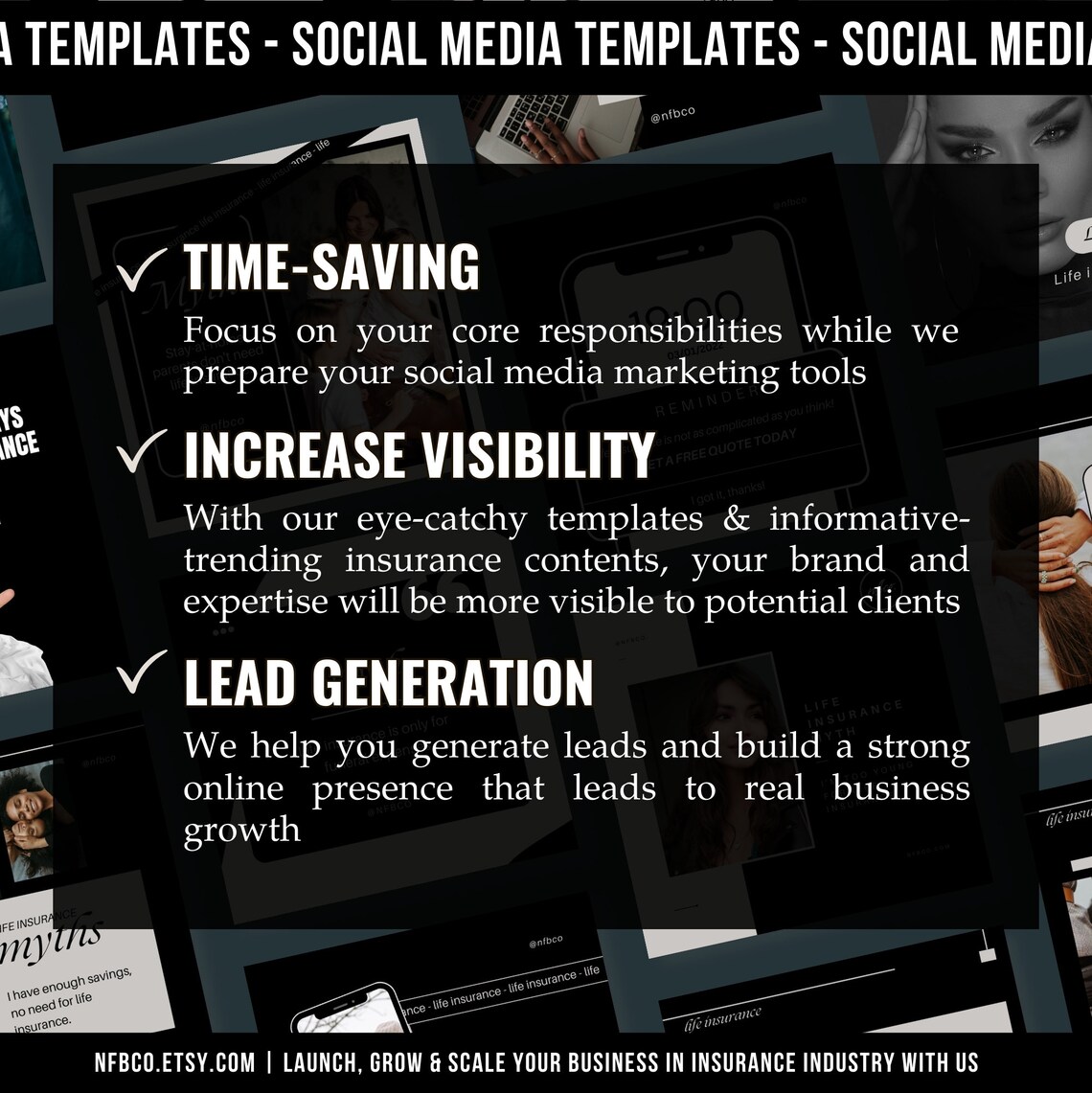 Life Insurance Instagram Post, Insurance Broker Social Media Marketing ...