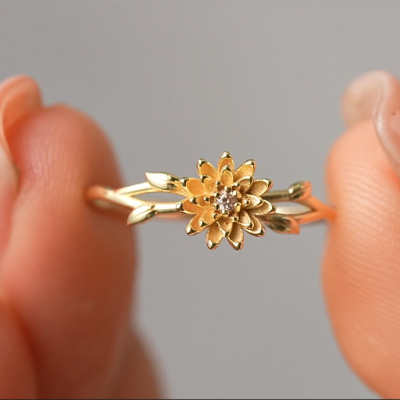 Flower Rings for Women - Etsy