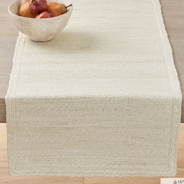 Jute Table Runner - Etsy