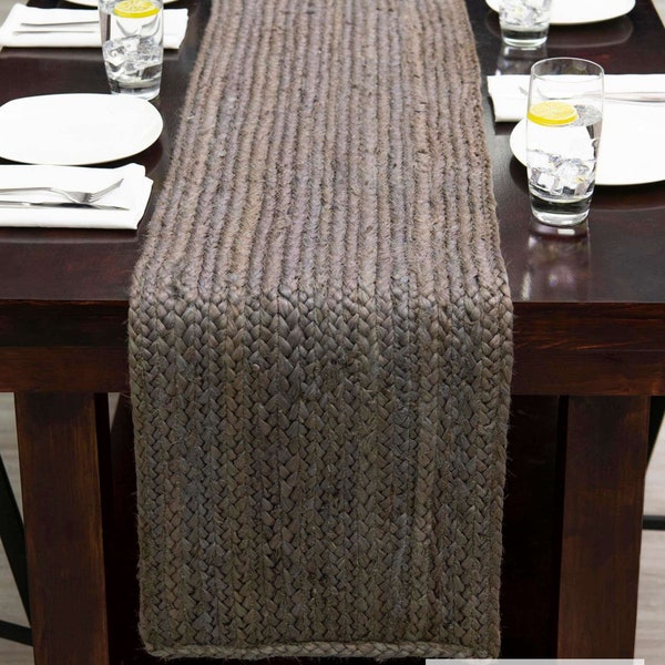 Jute Table Runner - Etsy