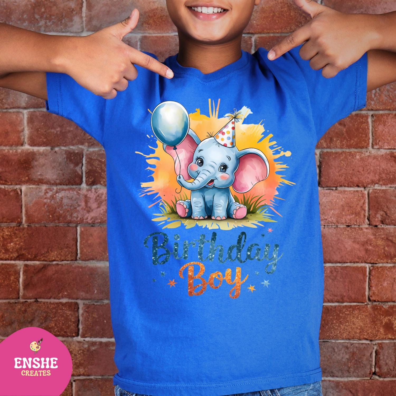 Birthday Animal PNG, Elephant Birthday PNG, Birthday Party, Birthday ...