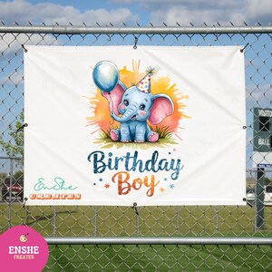 Birthday Animal PNG, Elephant Birthday PNG, Birthday Party, Birthday ...