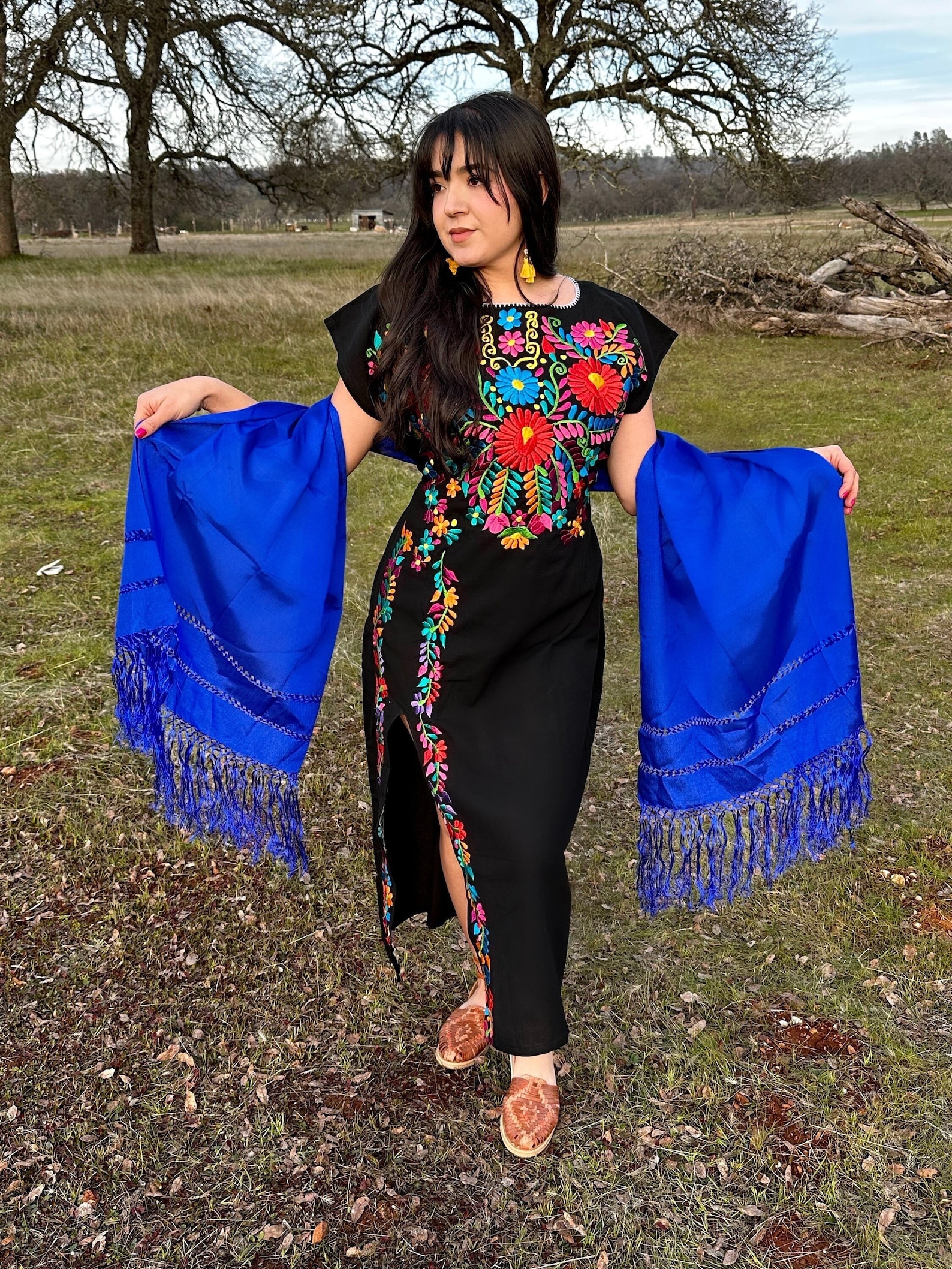 Shawl Mexican Traditional Rebozo Mexican Scarf With Tassels Pink Shawl ...