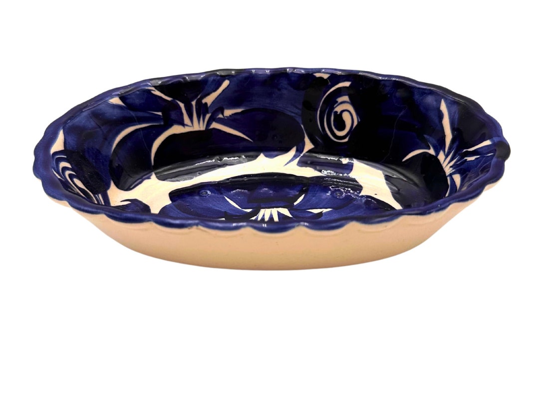 Mexican Plate Mexican Salsa Bowl Mexican Plate Mexican Ceramic Bowl ...