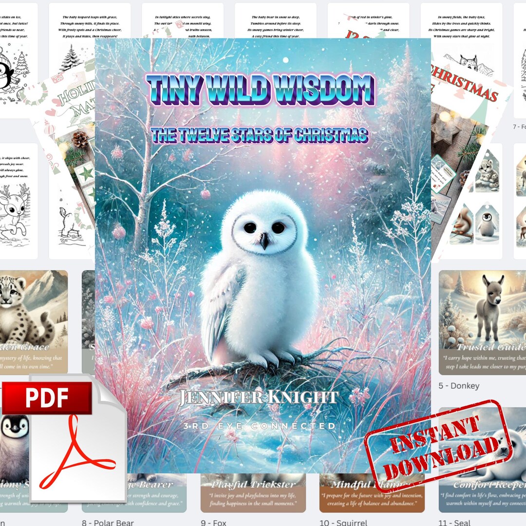 Tiny Wild Wisdom: Baby Animal Spirit Guides Package - Oracle Cards ...